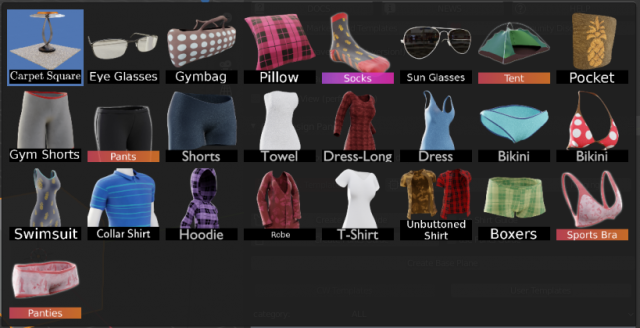 Cloth Weaver – 3D Clothing creation suite for Blender