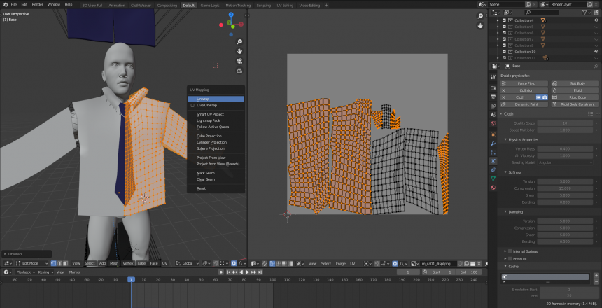 Cloth Weaver – 3D Clothing creation suite for Blender